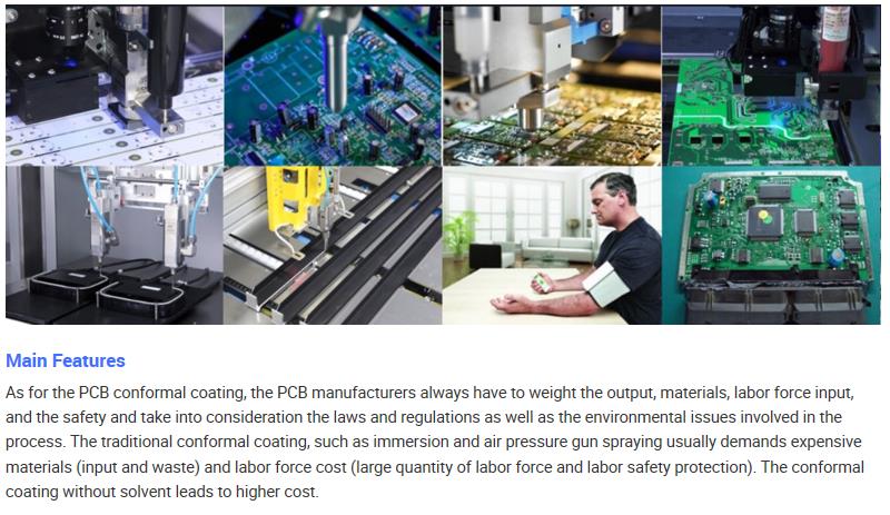 Selective coating equipment PCBA Conformal coating machine